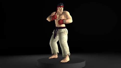 Ryu Idle Animation Youtube