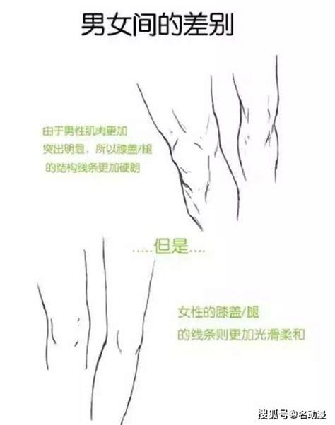 动漫人物的腿怎么画？教你如何画出一双性感的大长腿！大腿