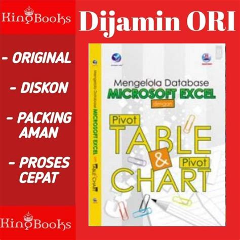 Original Book Managing Microsoft Excel Databases With Pivot Table And Pivot Chart Shopee Malaysia