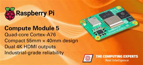 Raspberry Pi Compute Module 5 Compact Power For Embedded Applications