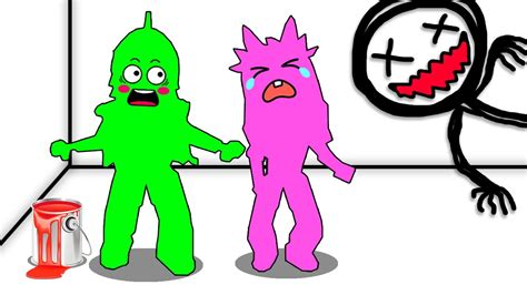 [챕터2] 색깔 괴물을 피해 몸을 색칠해요 로블록스 도리 수니 Youtube