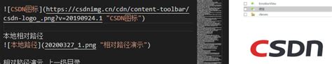 Markdown插入图片 详细例子本地图片，网络图片，base64 Windowsmarkdown本地图片 Csdn博客