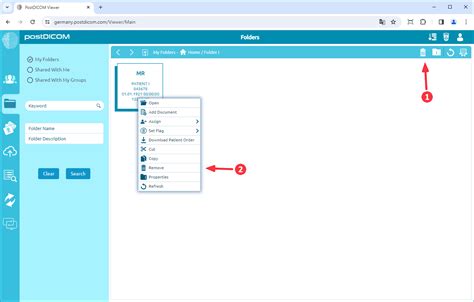 Adding Patient Orders To Folders Postdicom Knowledge Base