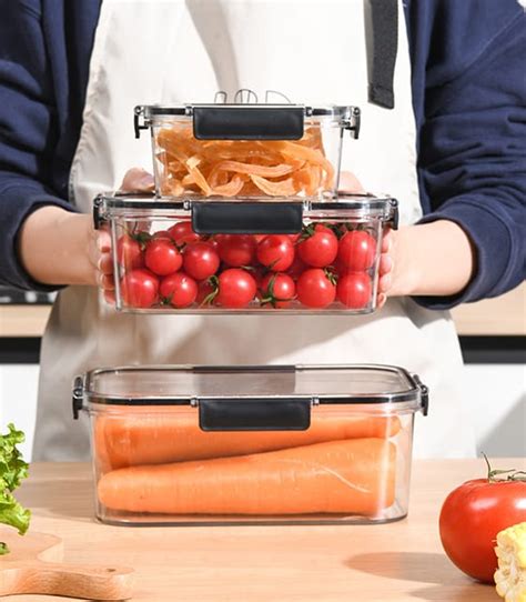 Clear Acrylic Food Storage Containers Idecorator