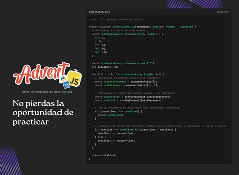 Adventjs Sin Dudas Es De Lo Mejor Que Ha Tenido El 2024 Dayán Pérez Bárzaga