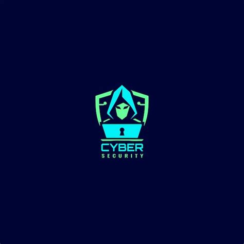 Premium Vector Cyber Security Logo