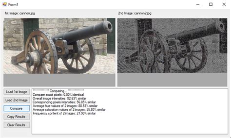 Compare Images With Image Processing Winforms C Leadtools Sdk