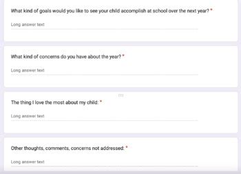 Adult Input Form By Ms Eitzens Class TPT