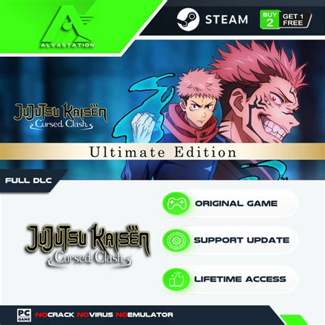 Jual Jujutsu Kaisen Cursed Clash Ultimate Edition Pc Original Shopee