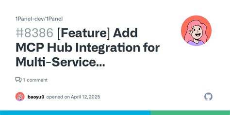 Feature Add Mcp Hub Integration For Multi Service Orchestration