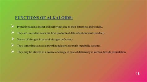 Alkaloids Classification Ppt1 Pptx