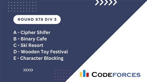 Codeforces Round 878 Div 3 A B C D E Video Editorial C Youtube