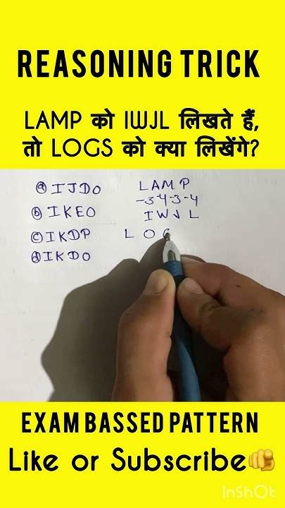 Coding Decoding Reasoning Reasoning Codingdecoding Ssc Groupd