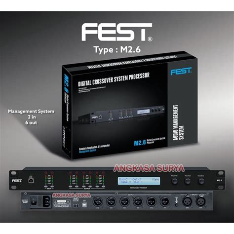 Jual Speaker Management DLMS FEST M2 6 M 2 6 ORIGINAL 2 Input 6