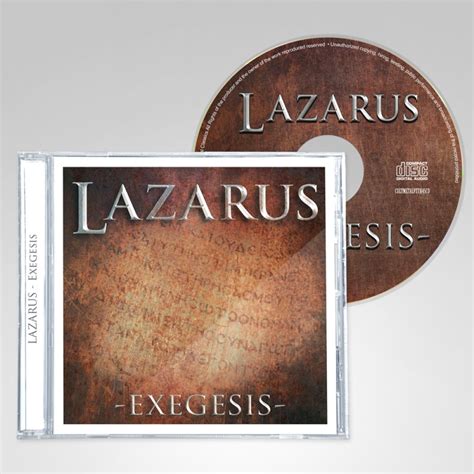 lazarus exegesis cd steel gallery metal store