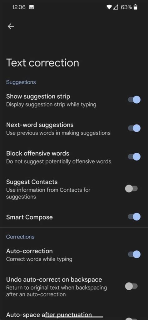 How To Modify Or Disable Auto Correct On Android Android Authority