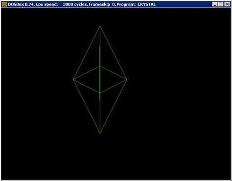 turbo c graphics crystal drawing animation