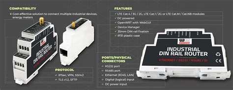 Industrial Din Rail Router Wm Systems Llc Innovation In Smart Iot