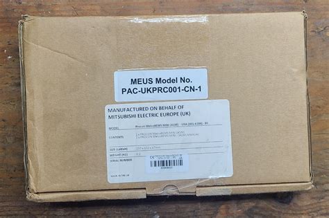 Mitsubishi Electric Procon Melcobems Mini Backnet And Modbus Interface Black Pac Ukprc001 Cn
