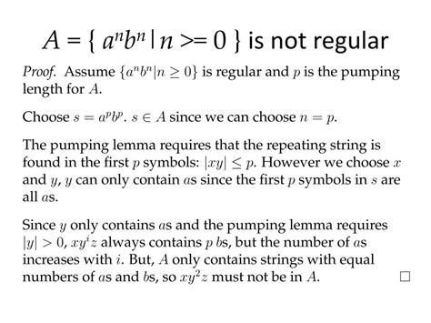 ppt cs3102 theory of computation class 5 non regular languages