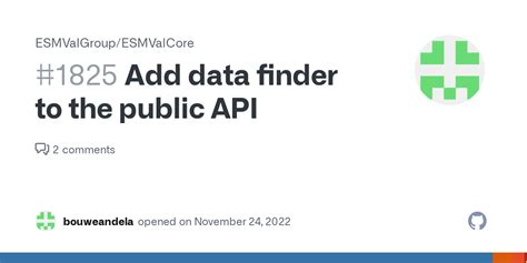 Add Data Finder To The Public Api · Issue 1825 · Esmvalgroupesmvalcore · Github