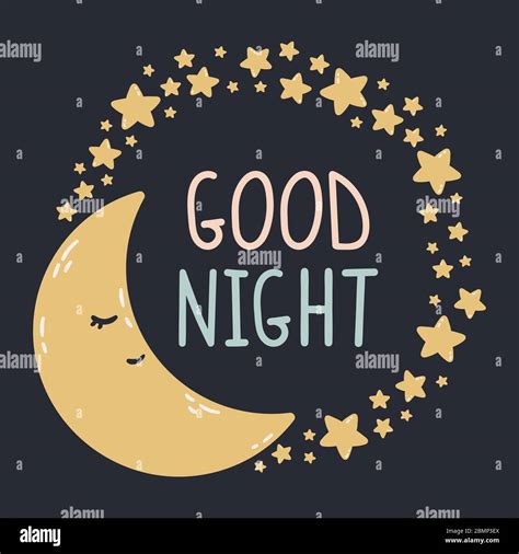 Good Night Moon Stars