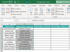 Change Case In Excel Top 3 Methods With Examples Shortcuts