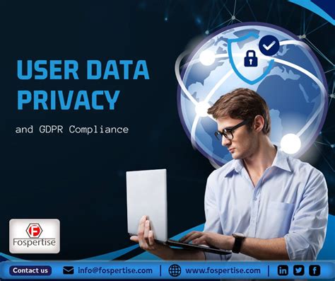 Navigating User Data Privacy And Gdpr Compliance In The Digital Age