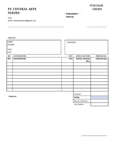 Format Po Pdf Format Po Pdf