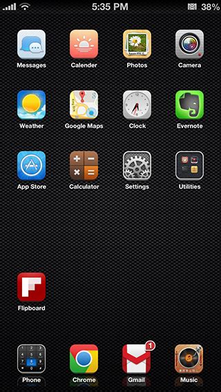 Transparent Dock IOS5 6 Iti Face Dock Ul Transparent In IOS IDevice Ro