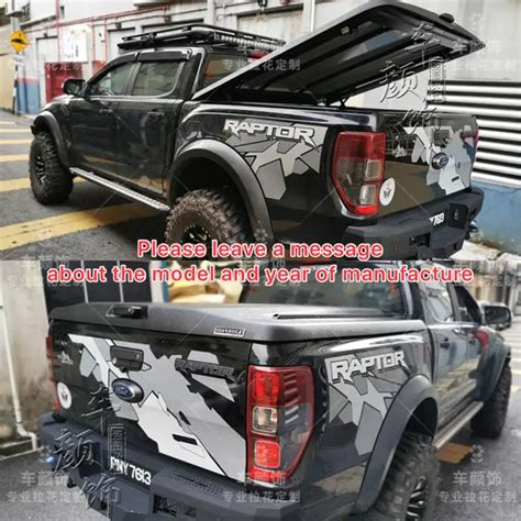 Item 포드용 픽업 트럭 스티커 외부 장식 커스텀 스포츠 오프로드 바디 데칼 랩터 F150 네이버 블로그