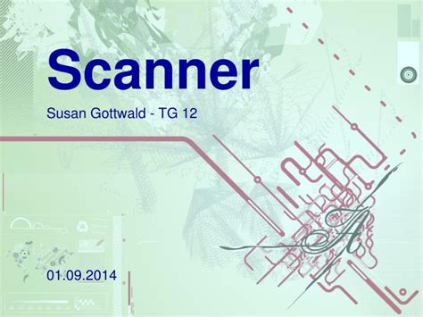 PPT Scanner PowerPoint Presentation Free Download ID