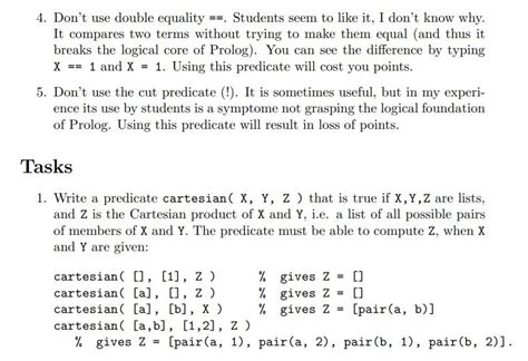 Programming In Prolog Goal Of This Assignment Is To Chegg