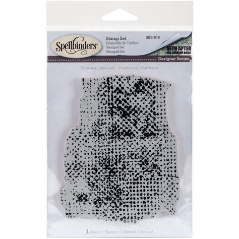 Spellbinders Stamps Dot Matrix
