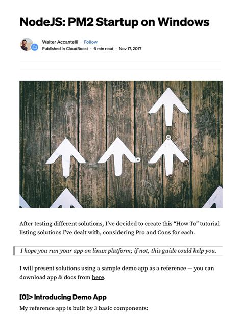 Nodejs Pm2 Startup On Windows Pdf