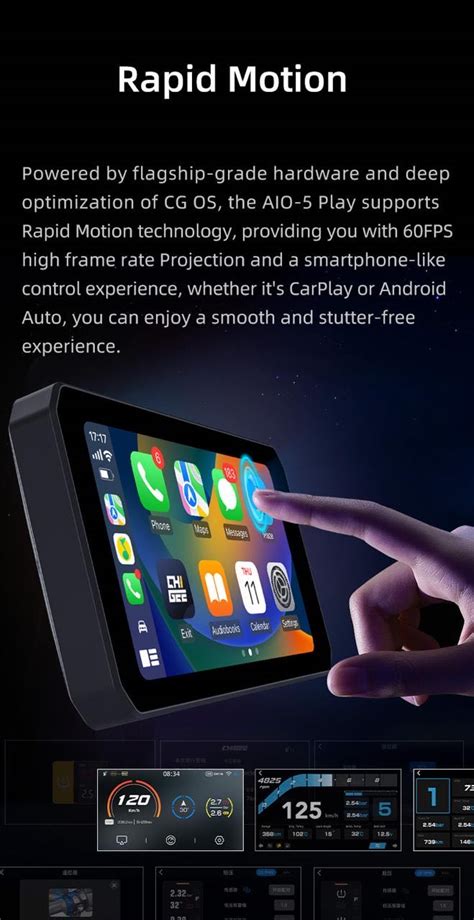 Chigee Aio 5 Navigation Gps Unit With Screen Protector Za