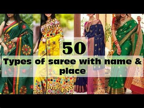 50 Types Of Saree With Name And Place Fashionable Traditional Indian Saree Best Saree Design