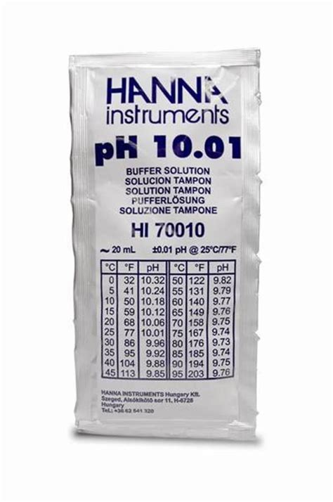 Ph Buffer Sachets