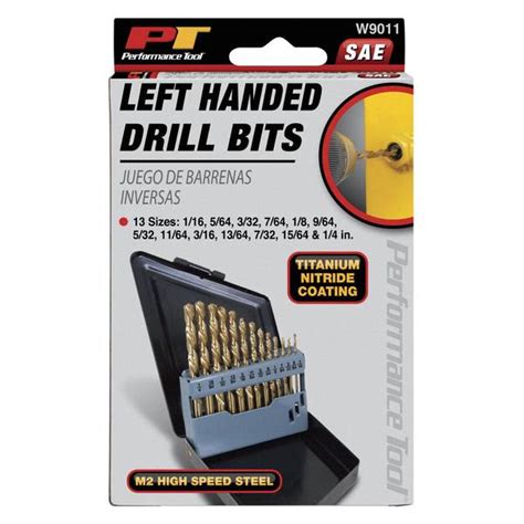 Wilmar 13 Piece Left Handed Drill Bit Set W9011 Blains Farm And Fleet