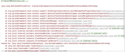 已解决：java lang noclassdeffounderror org springframework core annotation
