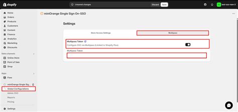 Shopify Single Sign On Sso Via Multipass