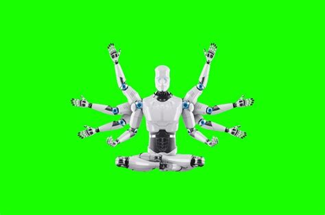 Premium Photo Multifunctional Multitasking Modern Robot Excellence Of Artificial Intelligence