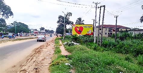 48 Sheet Dennis Osadebe Road By Nitel Facing Traffic Asaba Delta Billboard Arena