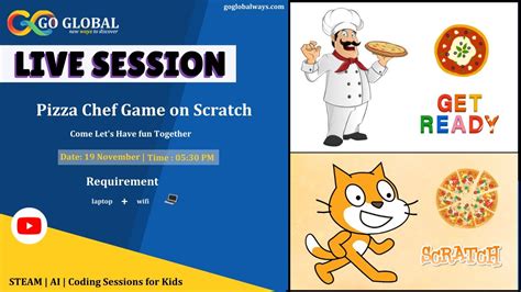 Pizza Cooking Game Pizza Chef Scratch Programming Coding Together Youtube