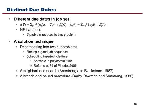 Ppt Earliness And Tardiness Penalties Powerpoint Presentation Free