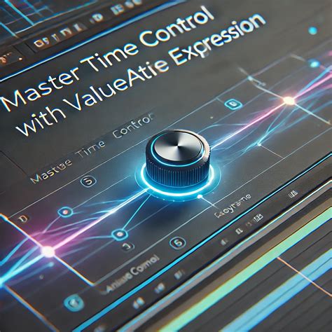 Using Slider Controlled Timing With The Valueattime Expression In After Effects Animajet