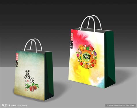 水果手提袋设计图包装设计广告设计设计图库昵图网