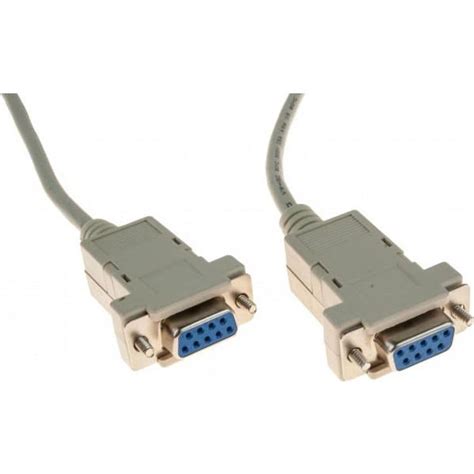 Shop EXC M DB Null Modem Cable Female To Female USB Cables Zoro UK Business Supplies