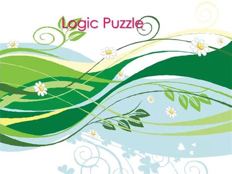 PPT Logic Puzzle PowerPoint Presentation Free Download ID