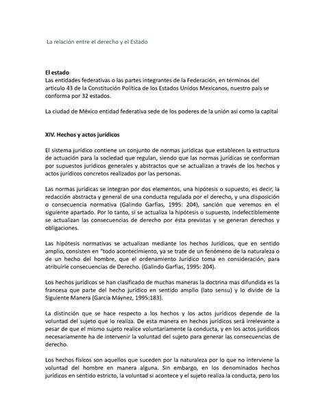 L3 La Relación Entre El Derecho Y El Estado La Relación Entre El